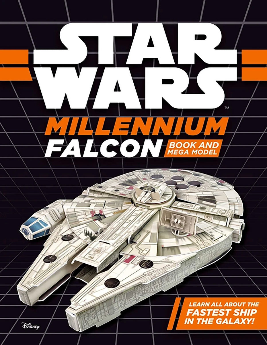 Star Wars Millennium Falcon Book and Mega Model